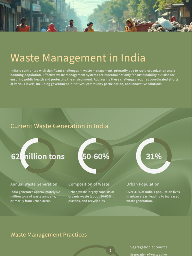 Waste Management Challenges in India | PDF | Waste Management | Waste