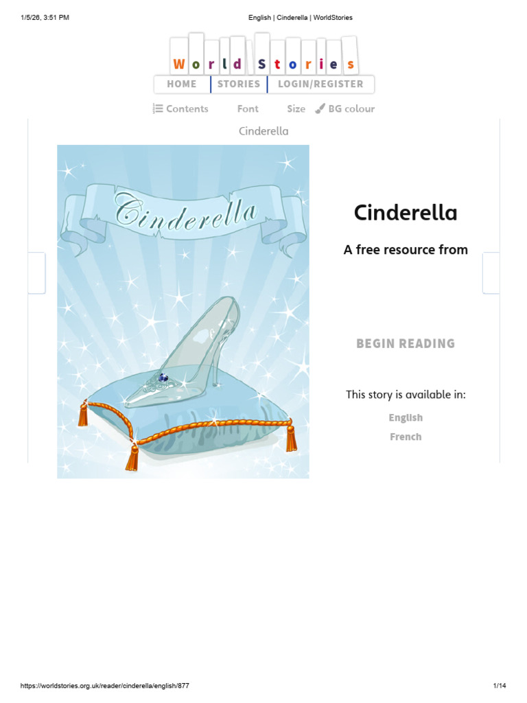 Cinderella: A Classic Fairy Tale | PDF | Cinderella | Fairy Tales