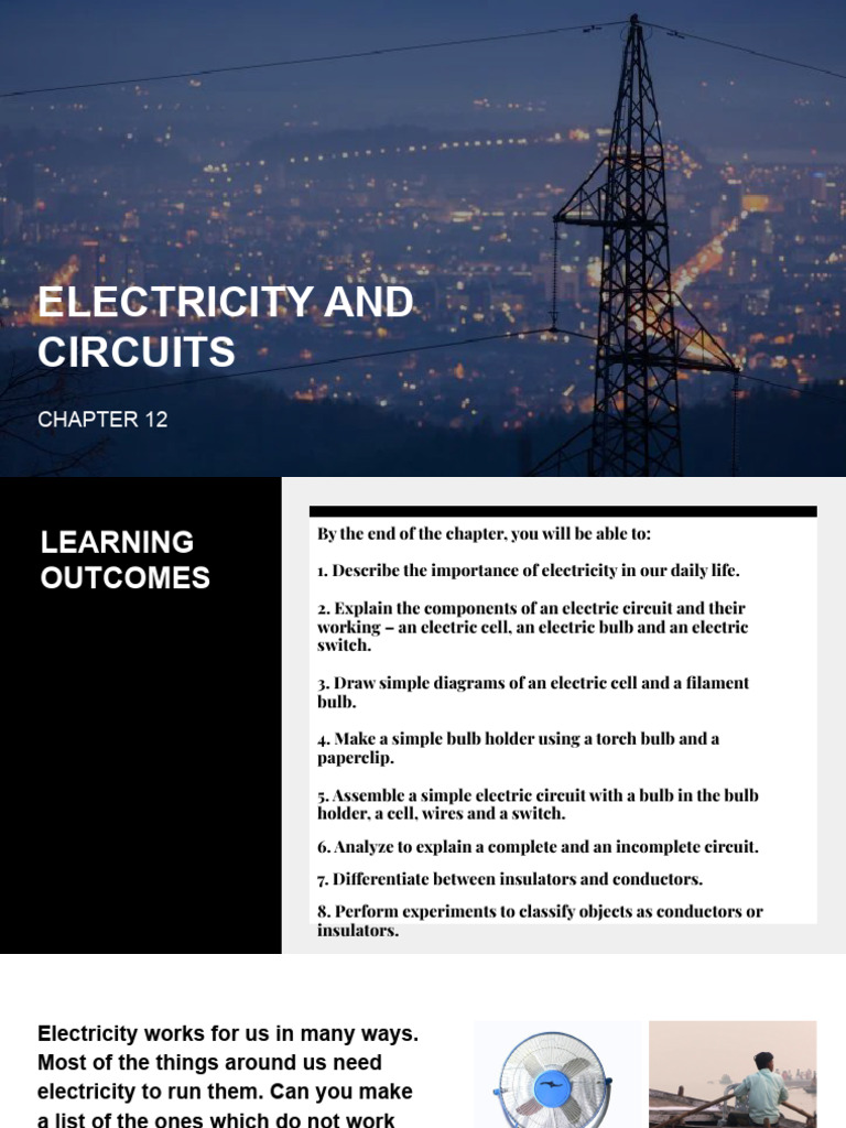 Understanding Electricity and Circuits | PDF | Incandescent Light Bulb ...