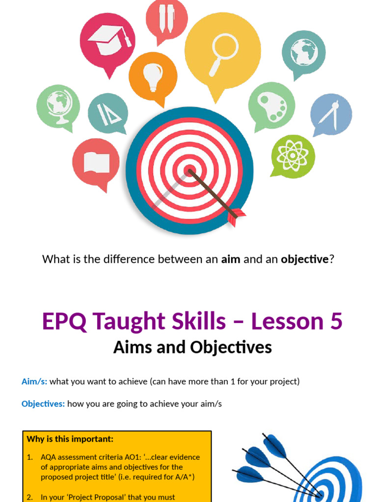 Lesson-5---Aims-and-Objectives | PDF
