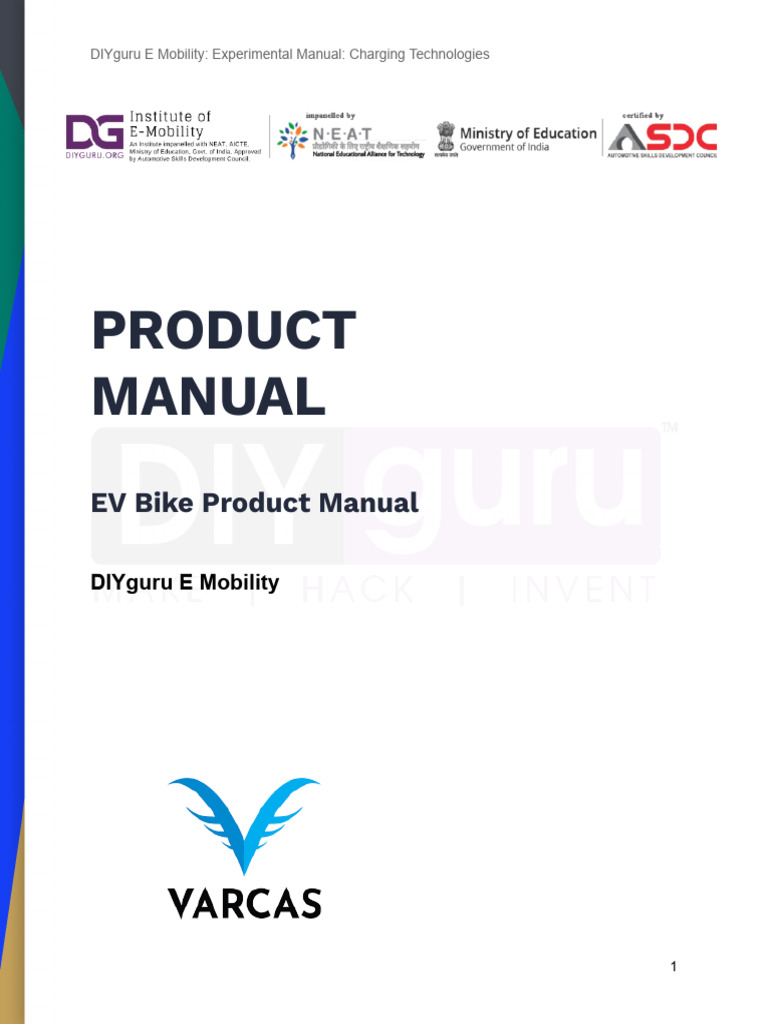 EV Bike Manual | PDF