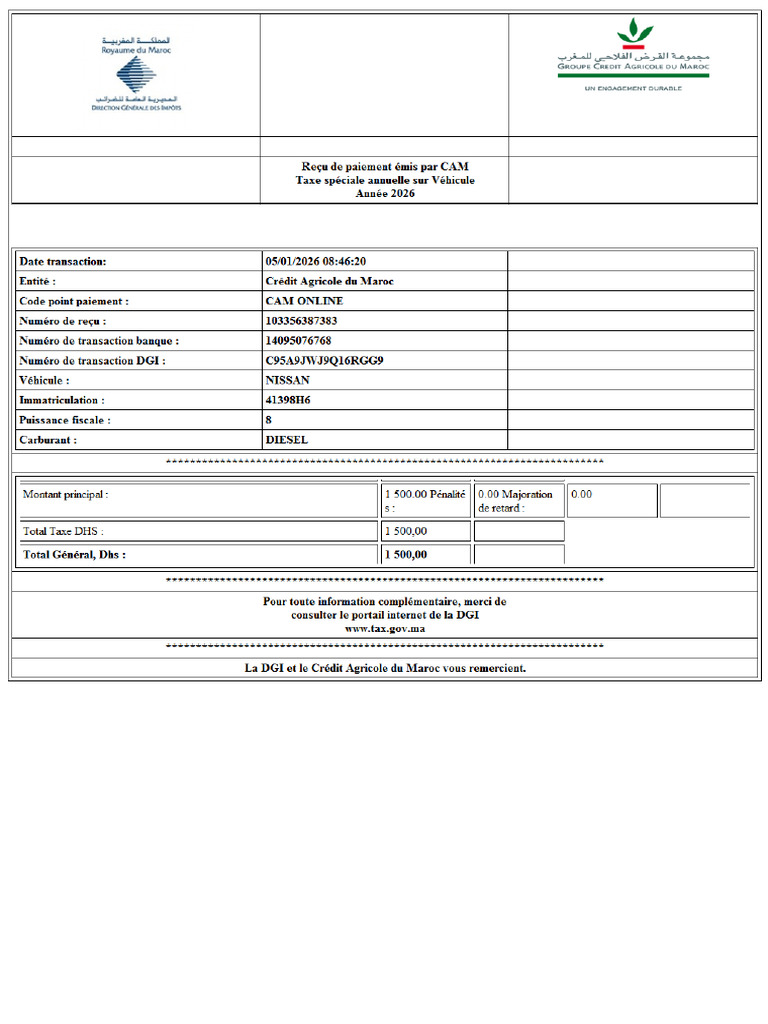 Recu A415D792 | PDF
