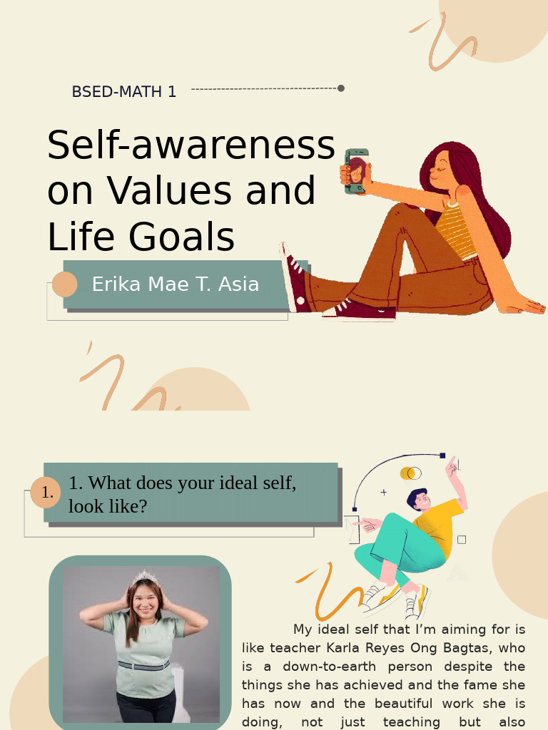 ASIA - Self Awareness in Values and Life Goals | PDF