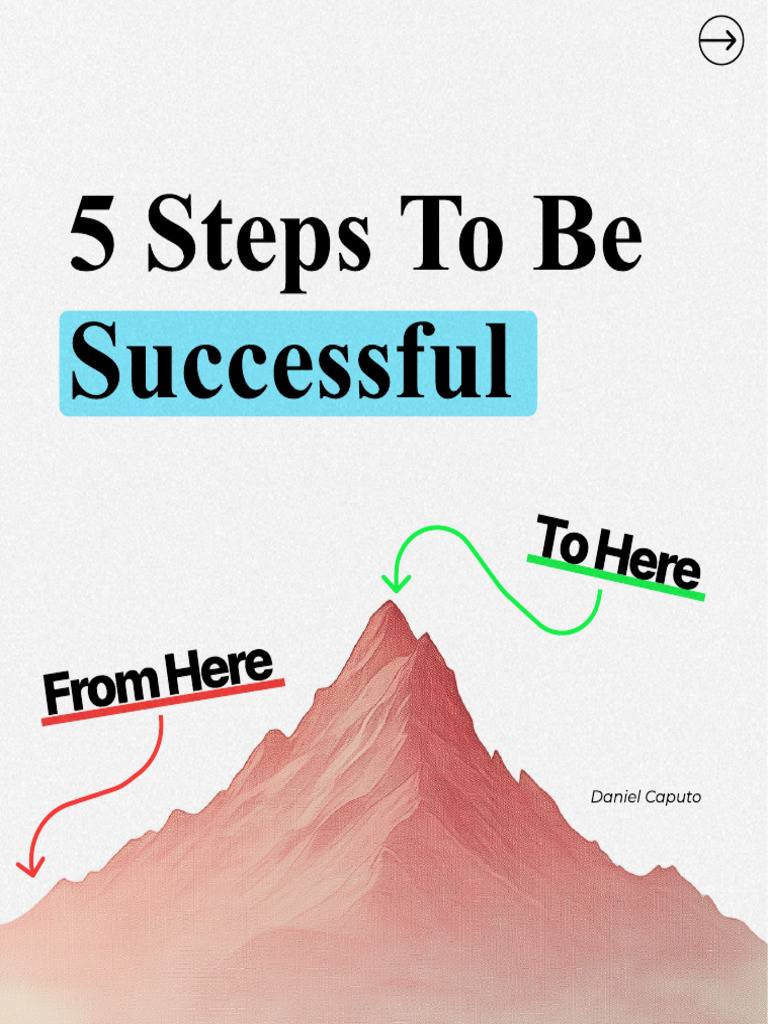 5 Steps To Be Successful | PDF