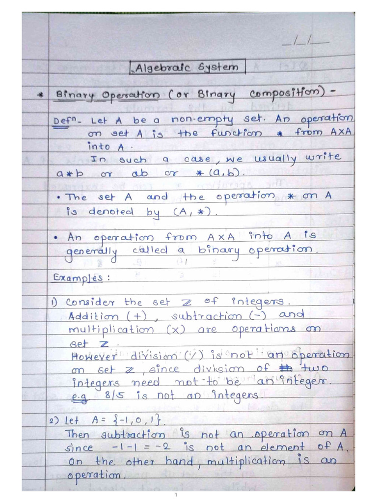 Algebraic Structures | PDF