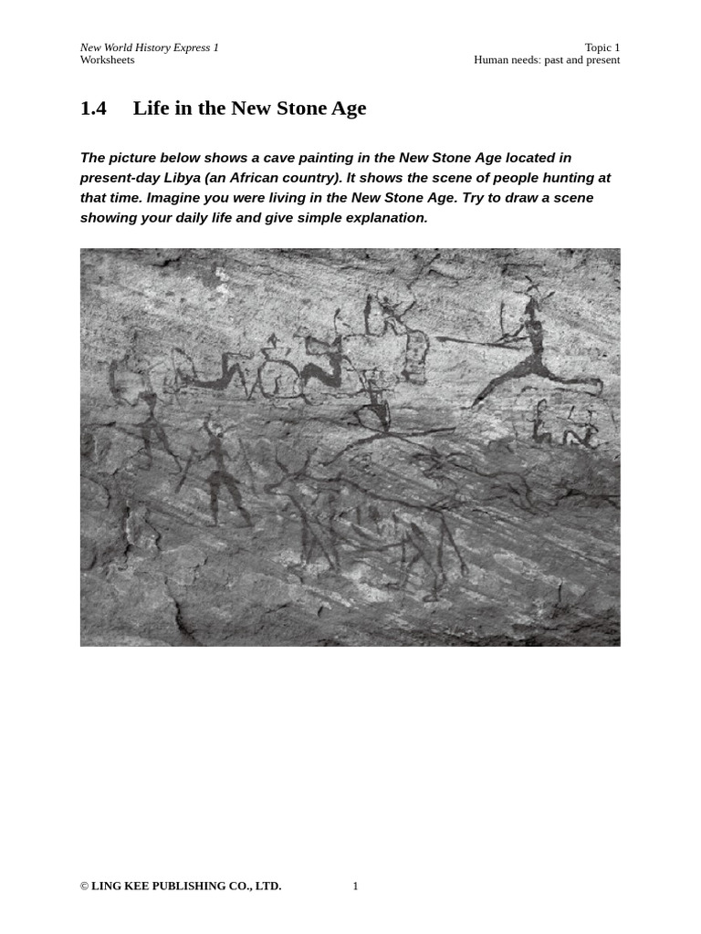 Life in The New Stone Age | PDF