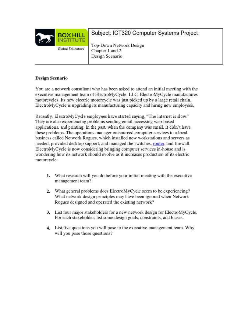 Network Design Challenges for Manufacturers | PDF | Digital Technology ...