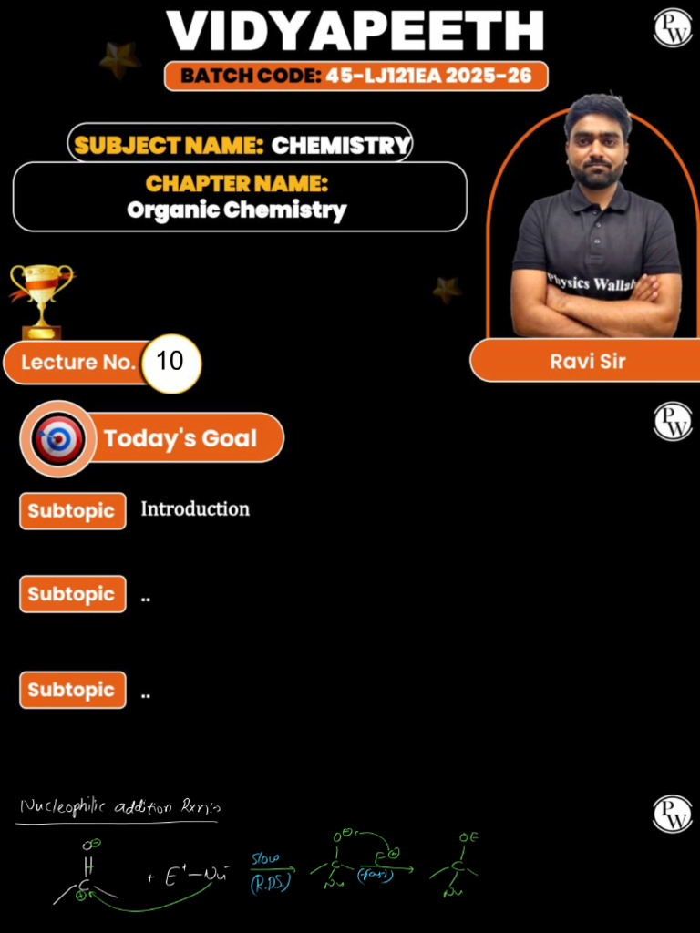 Organic 11th - Revision (GOC & Hydrocarbon) - 10 - Class Notes - 45 ...