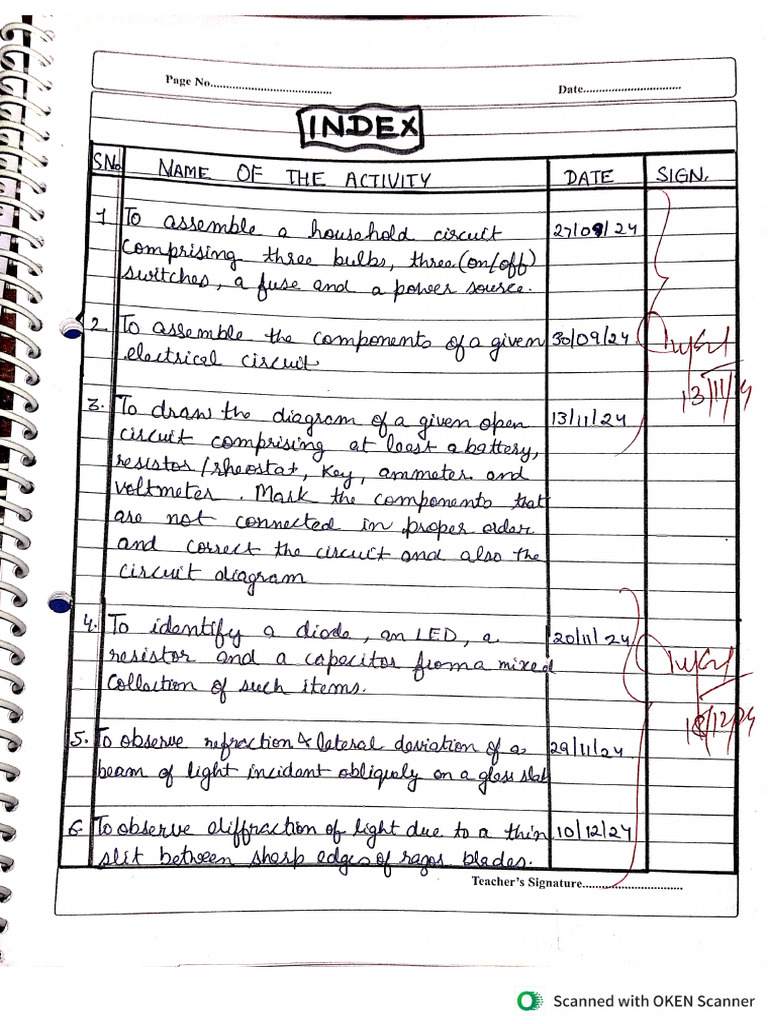 Physics Activity File Class 12th | PDF