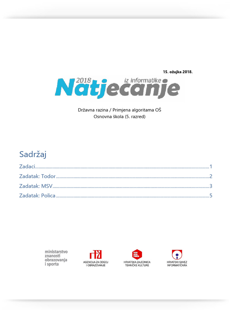 Zadaci | PDF