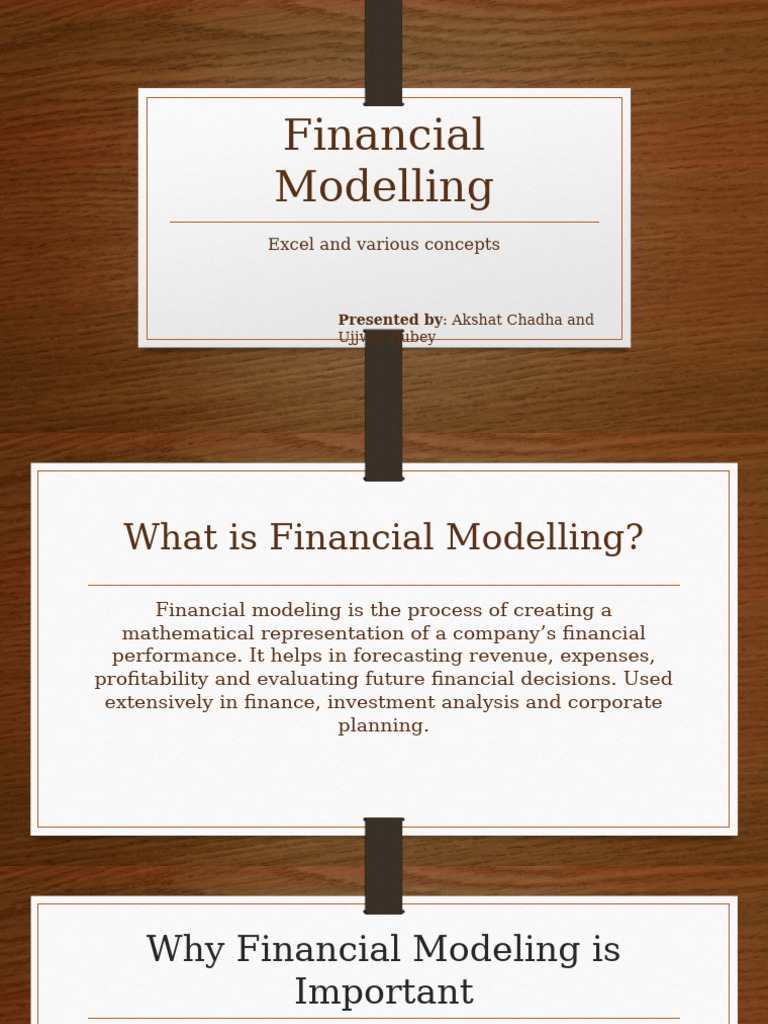 Financial Modelling | PDF | Discounted Cash Flow | Valuation (Finance)