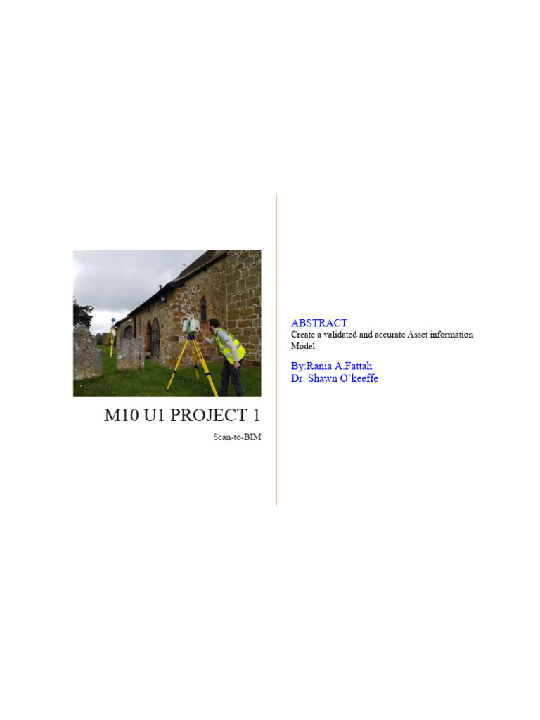 Scan-to-BIM Asset Information Model | PDF | Building Information ...