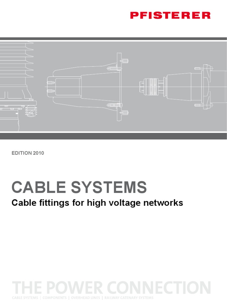 Cable Fittings | PDF | Insulator (Electricity) | Cable
