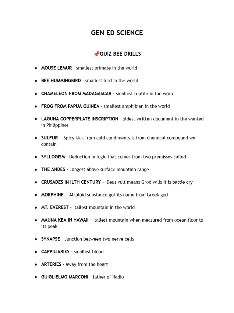 Gen. Ed Science Let Reviewer | PDF | Apsis | Planets