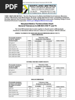 General Tolerances - DIN - ISO - 2768 PDF | PDF | Engineering Tolerance | Mechanical Engineering