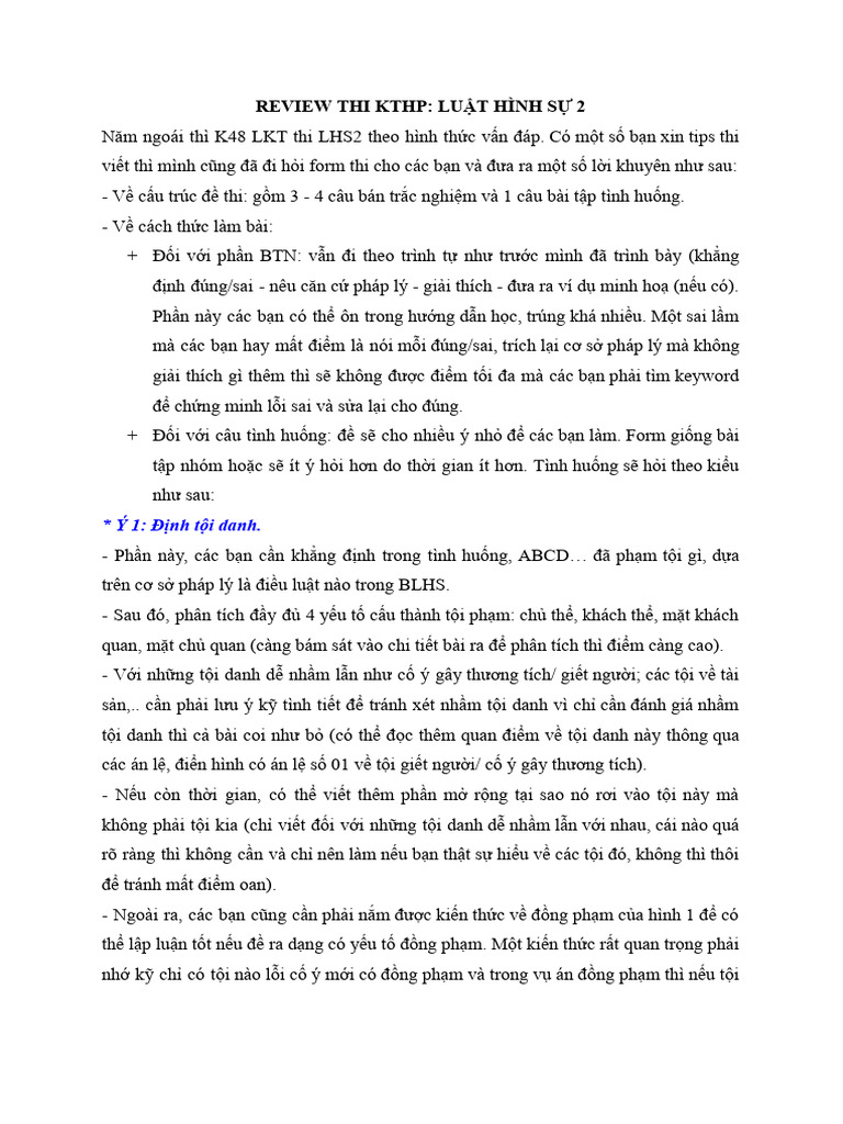 Review Thi Kthp Lhs2 | PDF