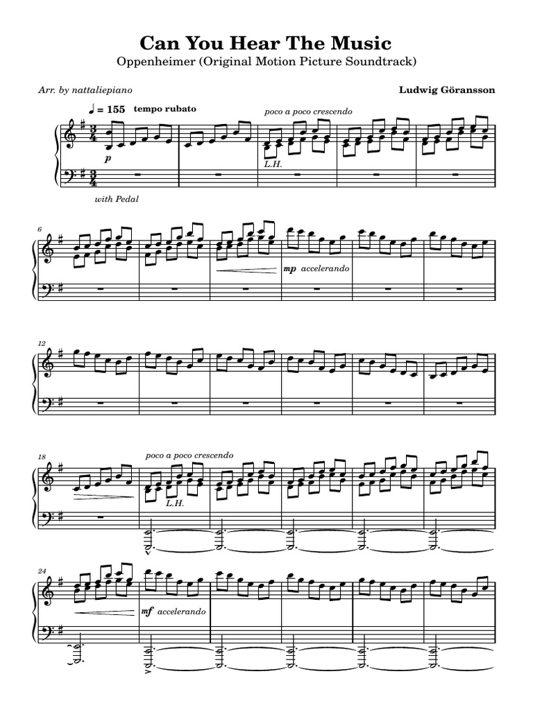 Can You Hear the Music | PDF | Tempo | Musical Forms