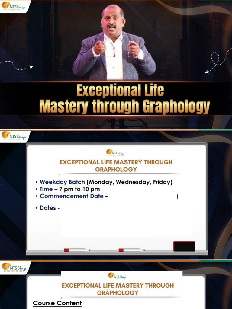 Graphology Course: June 2024 Batch | PDF | Chess Theory | Chess