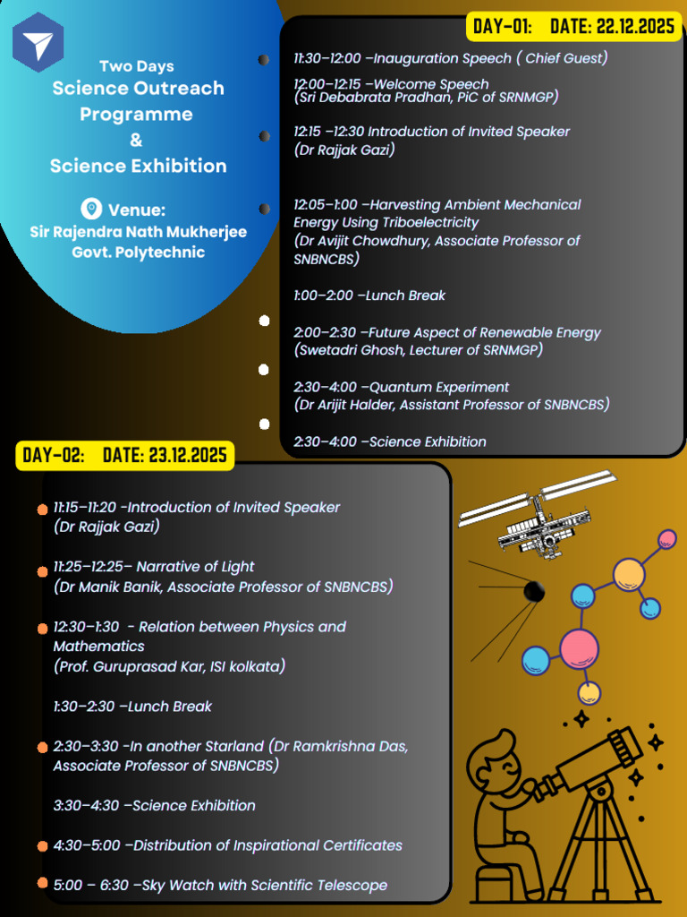 Programme Schedule PDF.1 | PDF