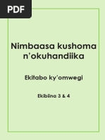 Runyankole Language Learning Manual | PDF | Grammatical Number ...
