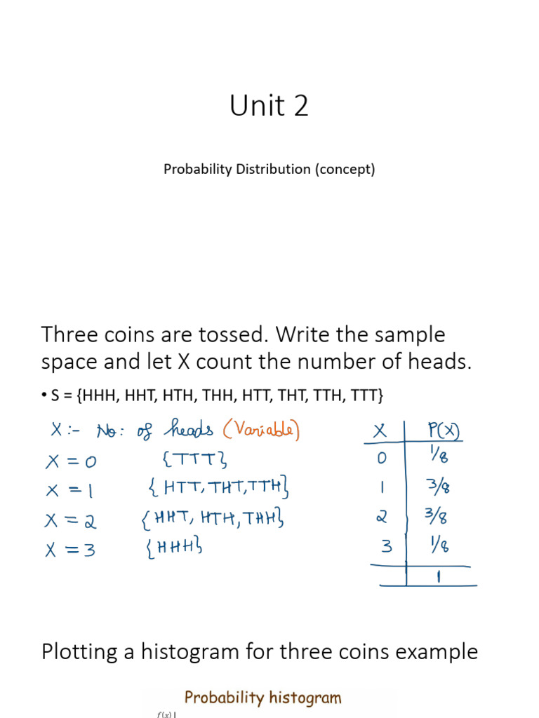 Probability Distribution Concepts and Histograms | PDF