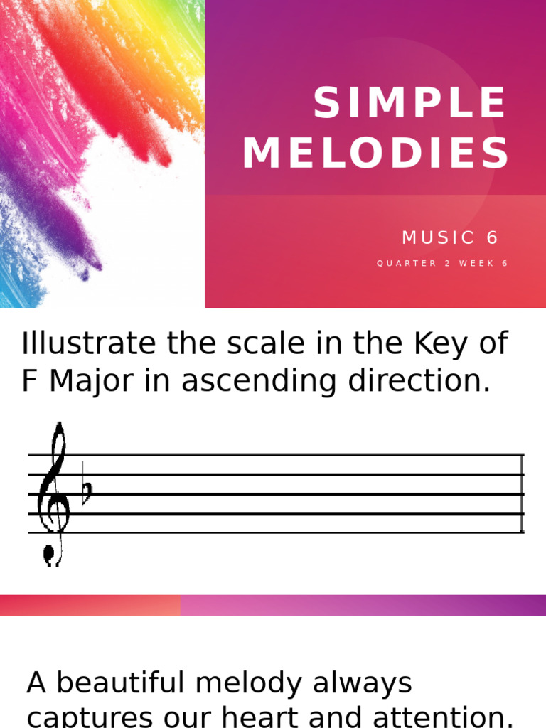 Music 6 Quarter 2 Week 6 | PDF | Singing | Human Voice