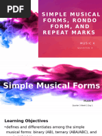 Understanding Musical Forms: Binary & Ternary | PDF | Musical Forms | Songs