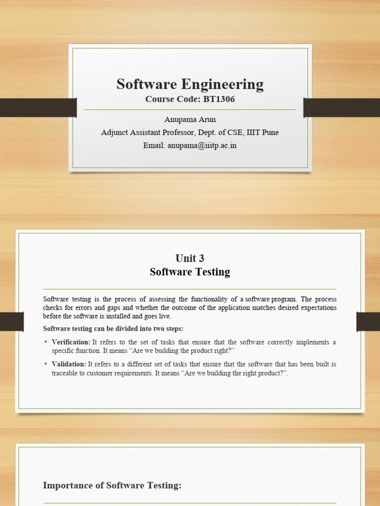 Software Testing Principles and Practices | PDF | Software Testing ...