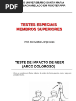 Teste de Neer: Avaliação do Ombro | PDF | Dor | Movimentos anatômicos