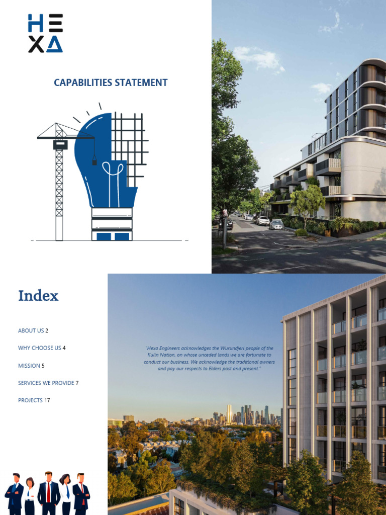 Capabilities Statement - Hexa Engineers (1) | PDF | Building ...