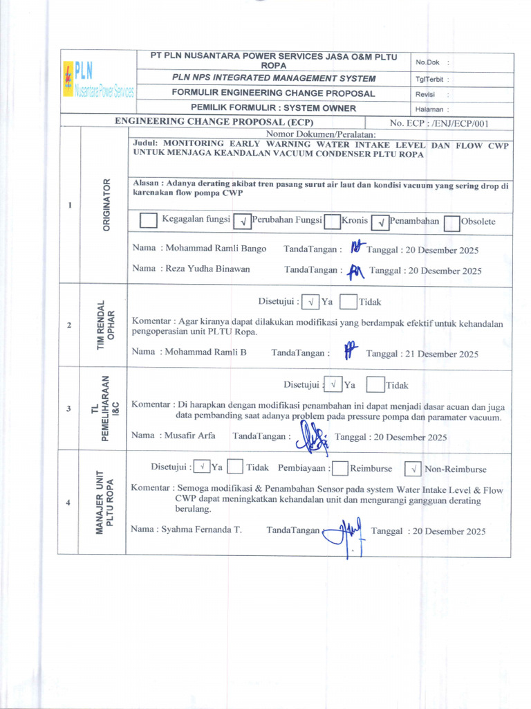Engineering Change Proposal | PDF