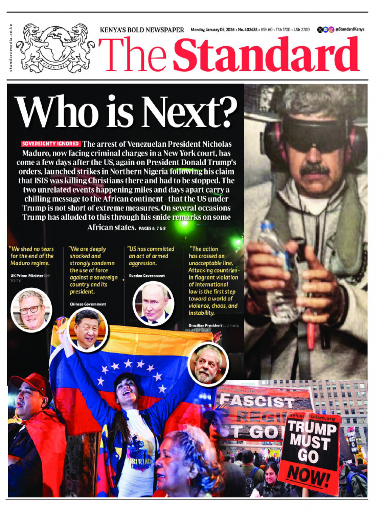 The Standard News Paper | PDF