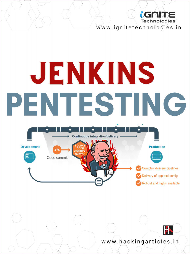 Jenkins Pentesting | PDF | Computing | Software Engineering
