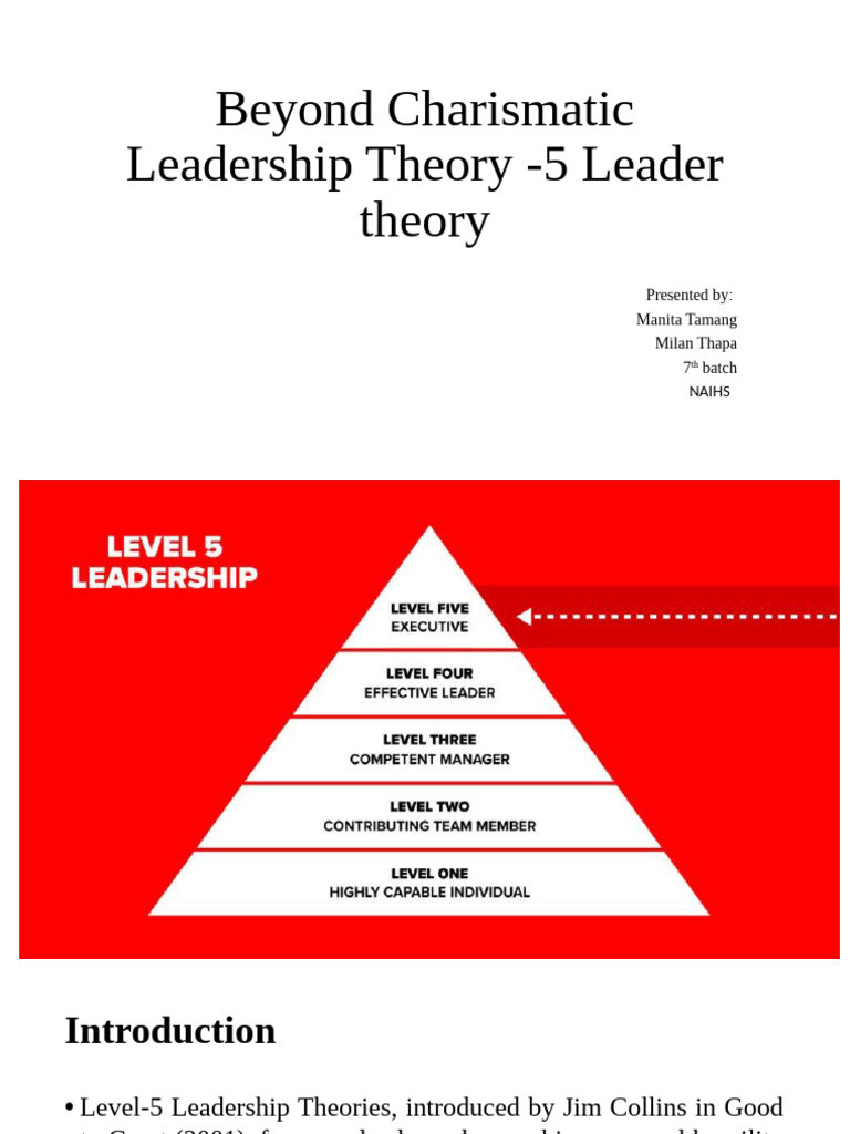 Charismatic Leadership .PPTX 5 Leader | PDF | Leadership | Motivational
