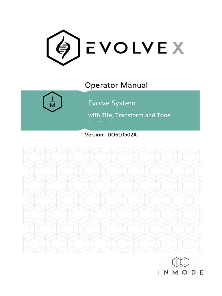 EvolveX System Operator Manual | PDF | Electrical Connector | Ac Power ...
