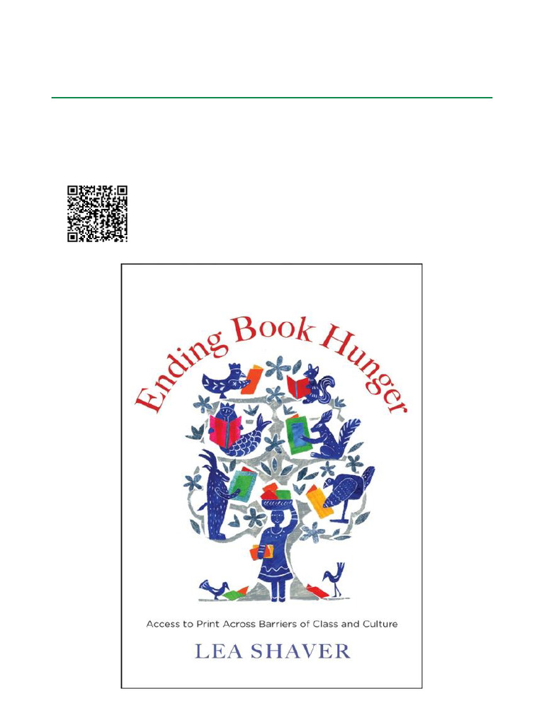 Ending Book Hunger: Access to Print | PDF | Literacy | Microcredit