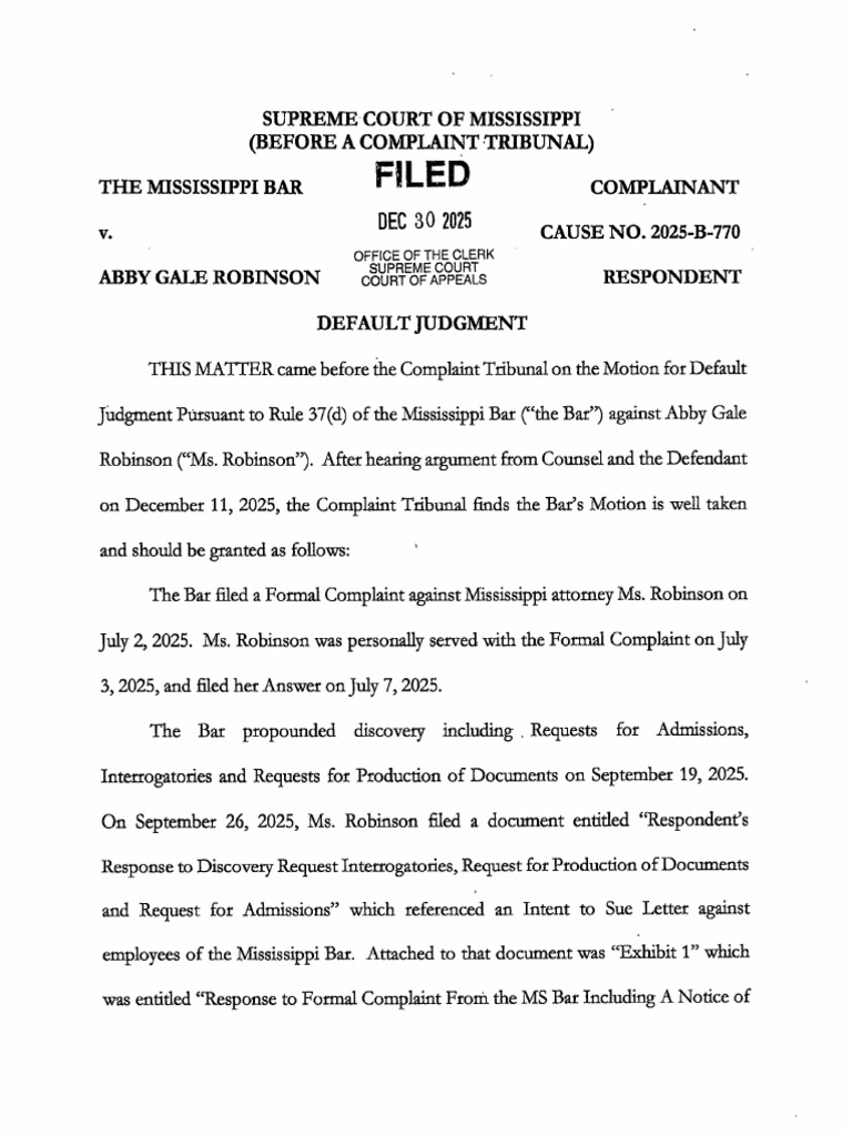 Abby Robinson Suspension | PDF