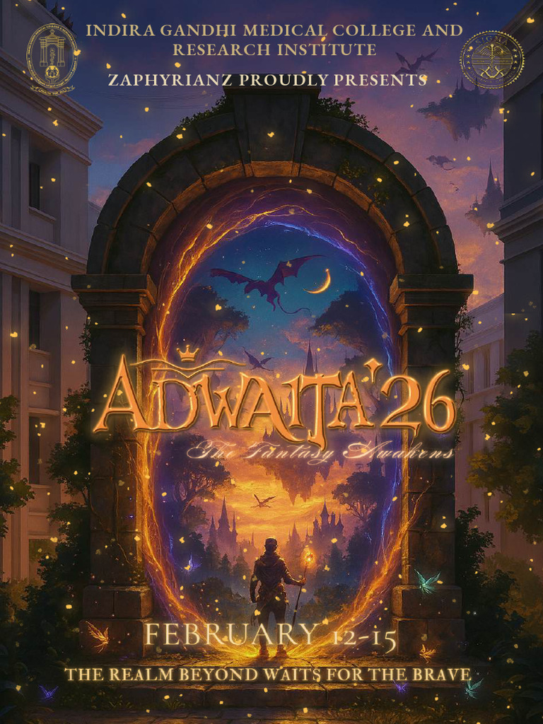 Adwaita 2026: IGMC&RI Cultural Fest | PDF