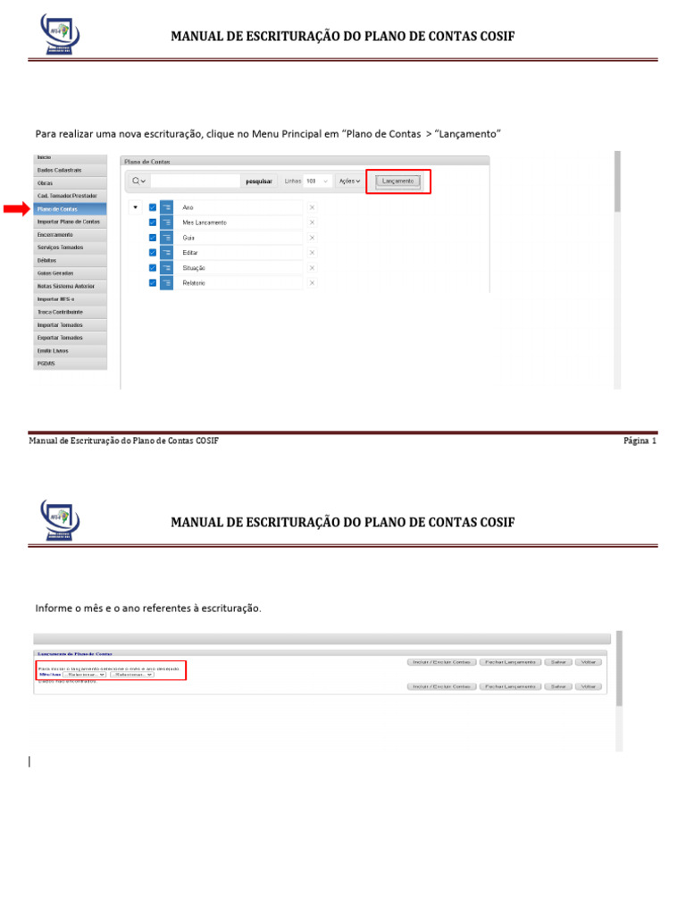 Guia Prático de Escrituração COSIF | PDF | Contabilidade | Escrituração ...
