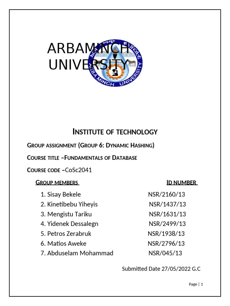 Database Final | PDF | Computer Science | Data Management