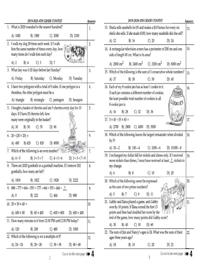 Mathleague Samples | PDF