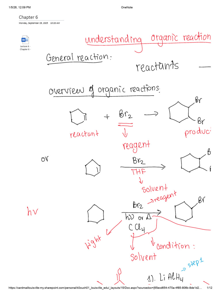 Chapter 6 Lecture Notes Overview | PDF