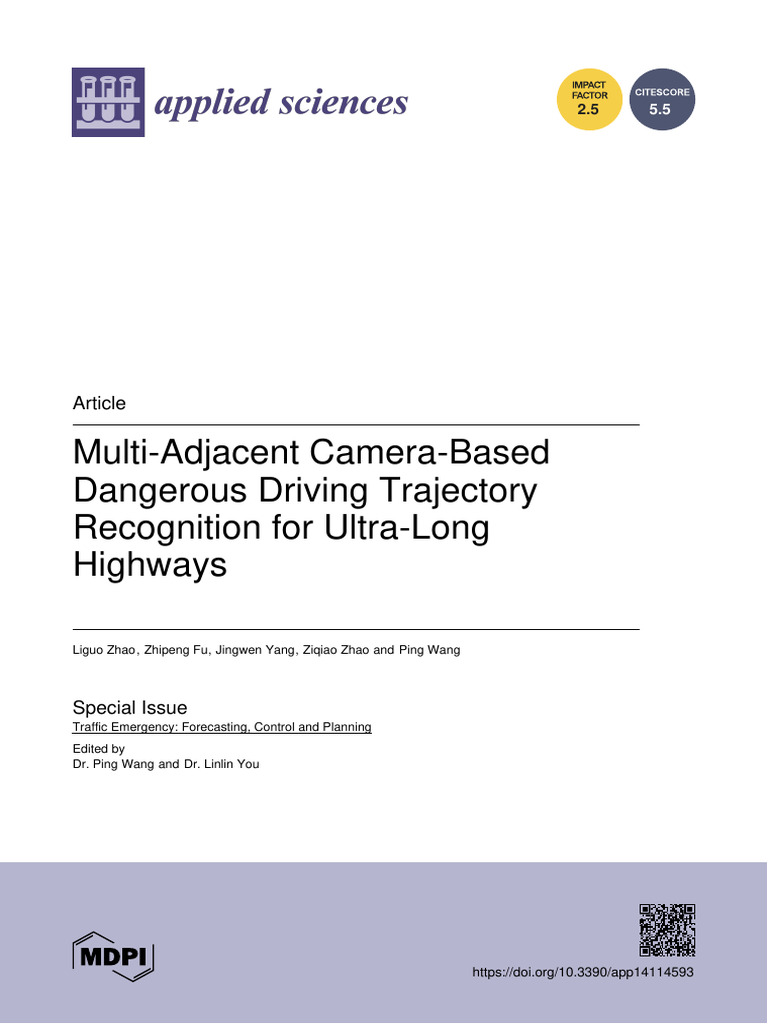 Camera Trajectory on Highways | PDF | Deep Learning | Computer Vision