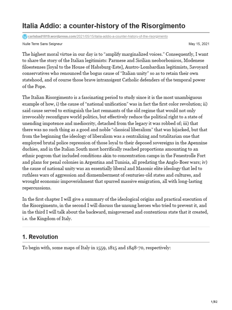 Carlsbad1819.Wordpress.com-Italia Addio a Counter-history of ...
