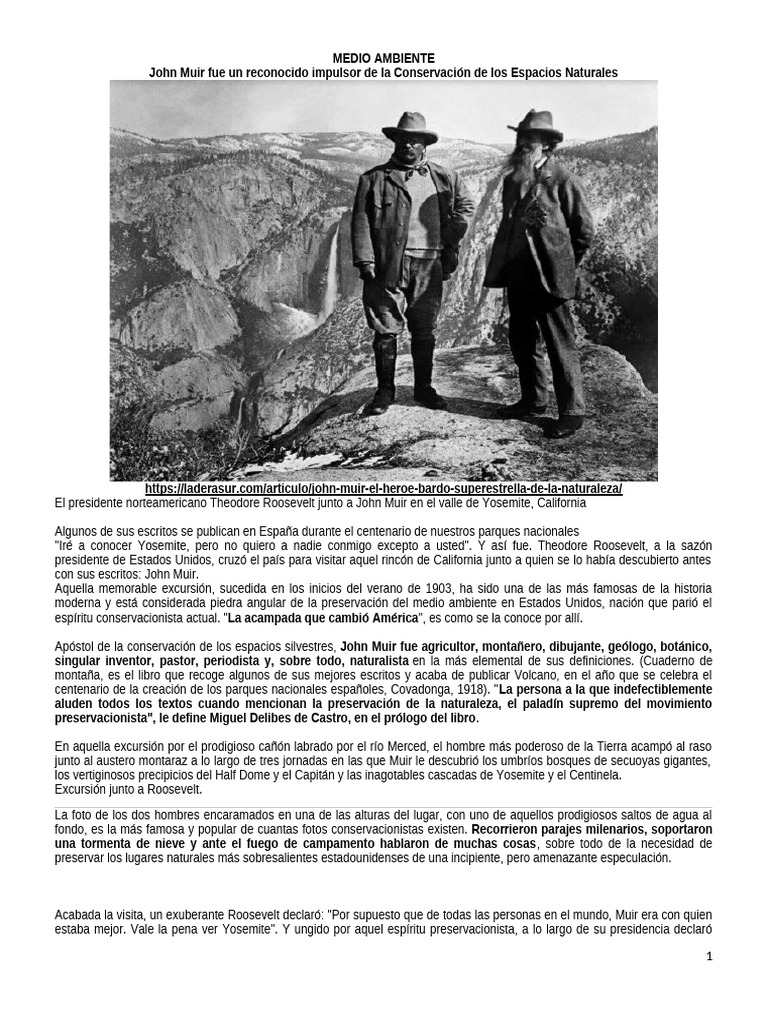 john-muir | PDF | John Muir | Henry David Thoreau