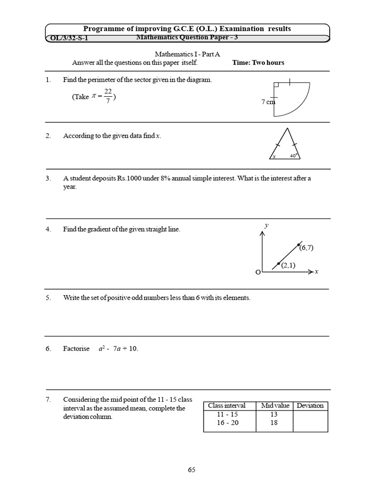 Maths Practice Paper 3 | PDF | Chess Openings | Chess Theory