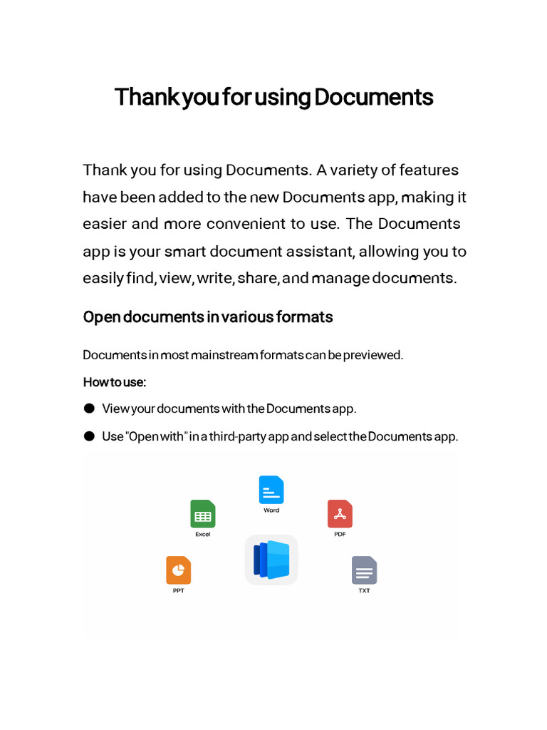 Thank You For Using Documents | PDF