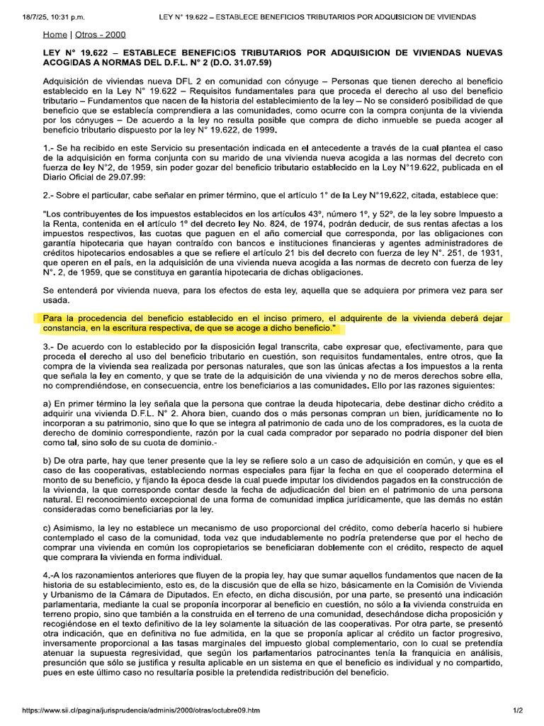 Ley 19.622 | PDF