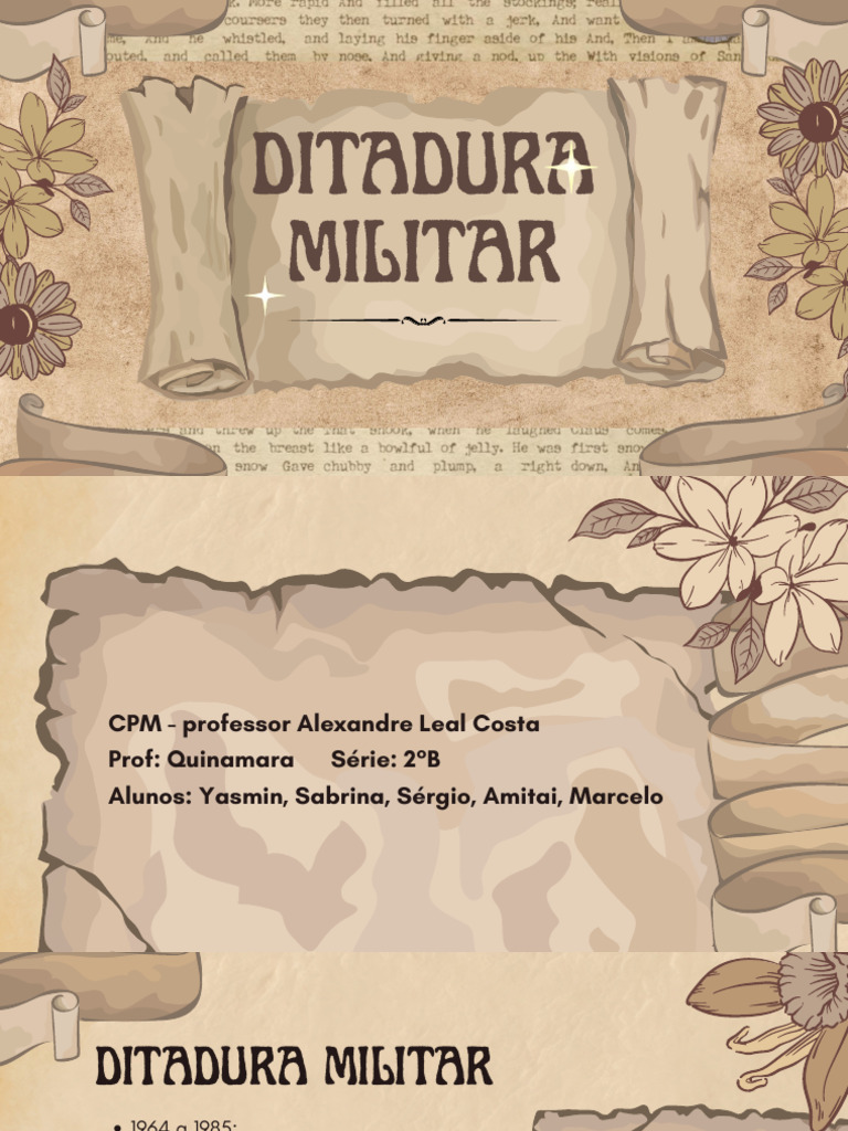 Brown and Beige Aesthetic Vintage Group Project Presentation | PDF