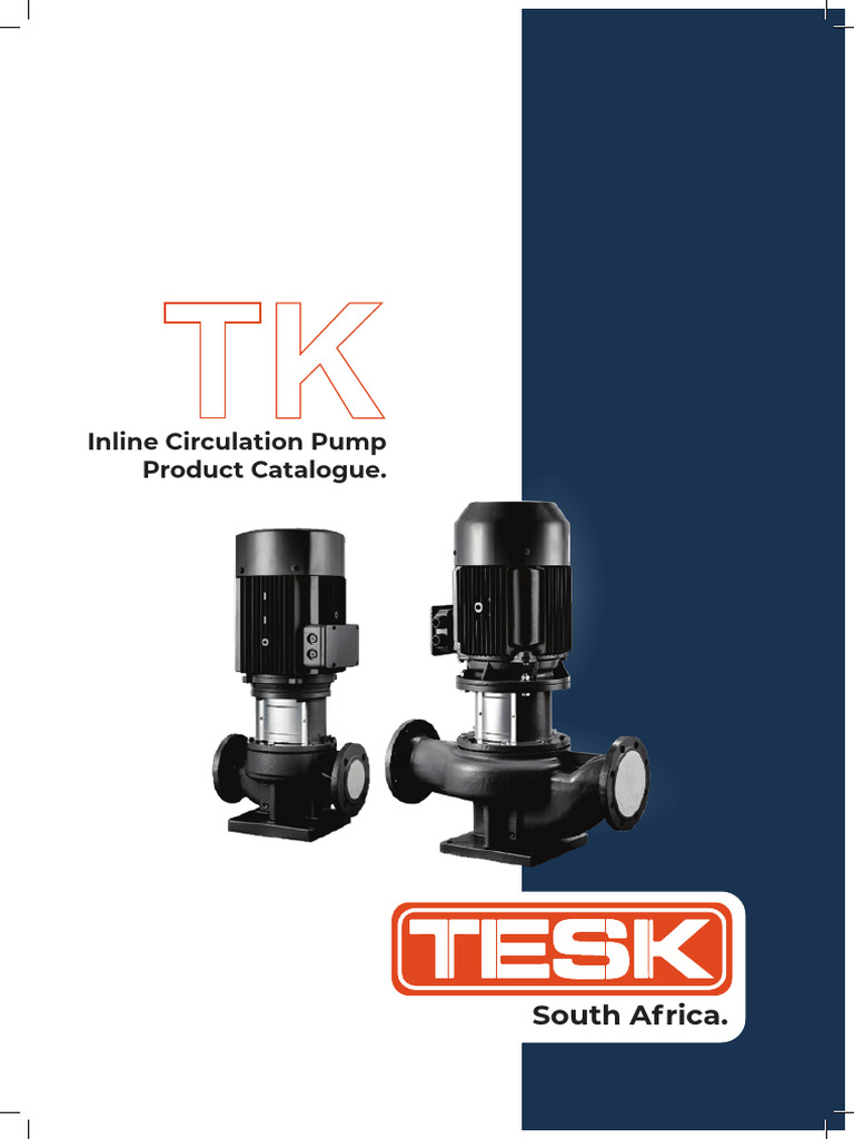 Tesk TK | PDF | Pump | Chemical Engineering